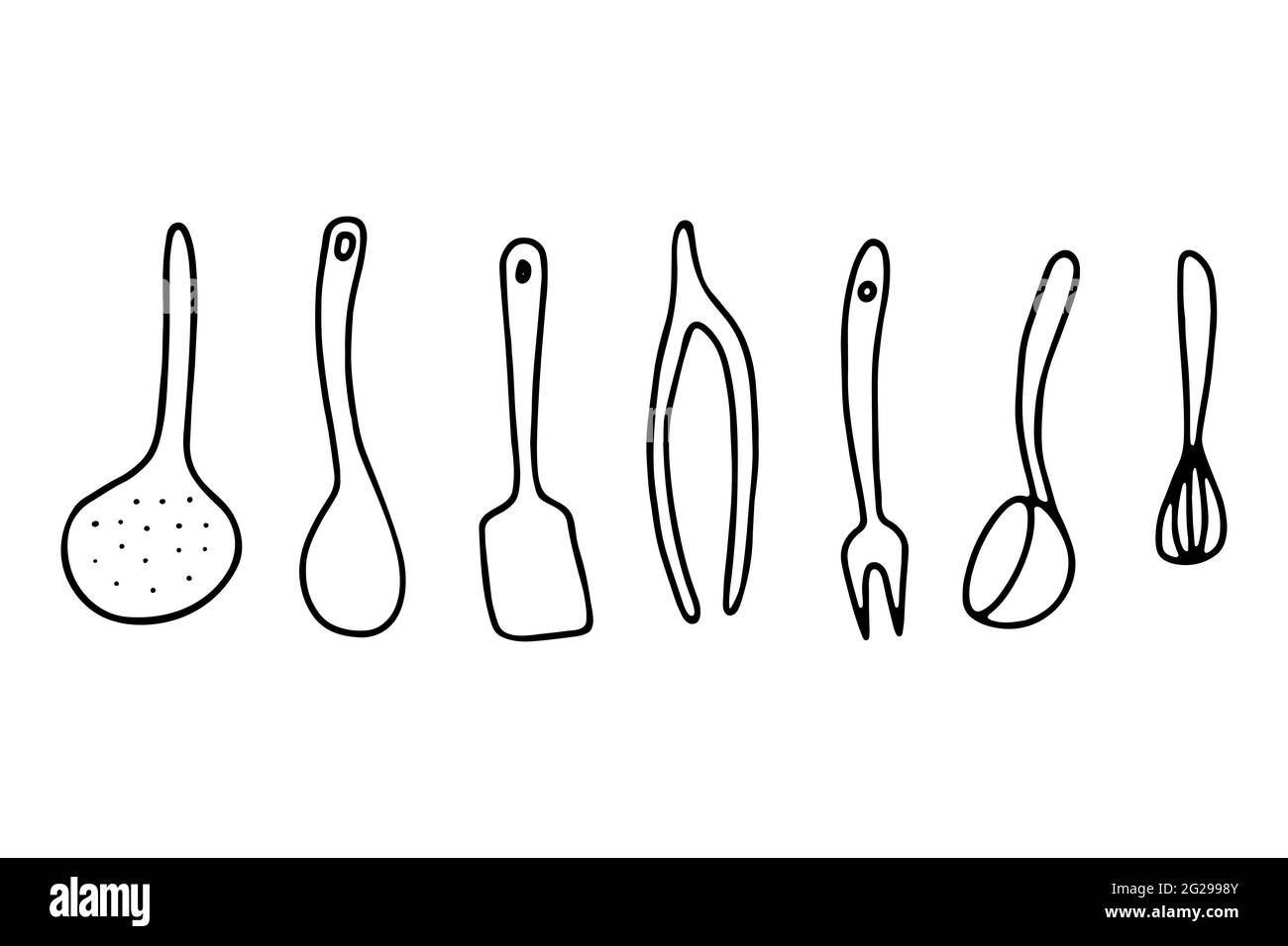 Pasta cutlery fork spoon Stock Vector Images - Alamy