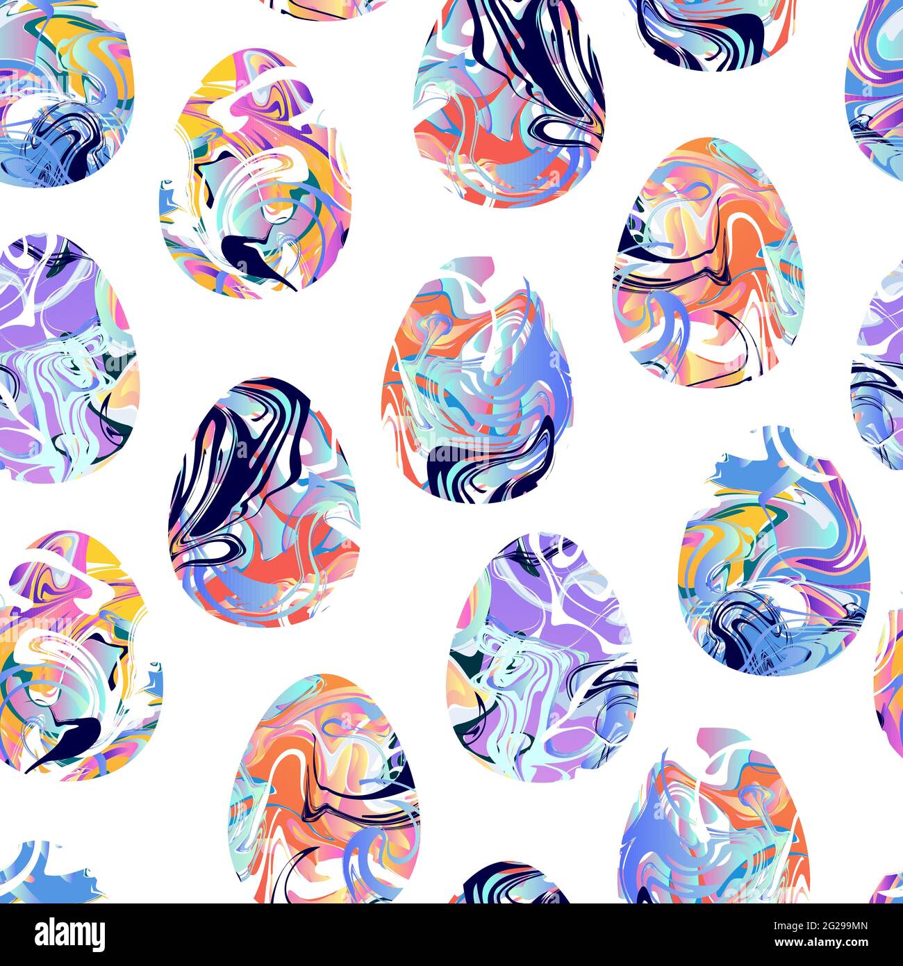 Watercolor easter egg isolated Stock Vector Images - Alamy