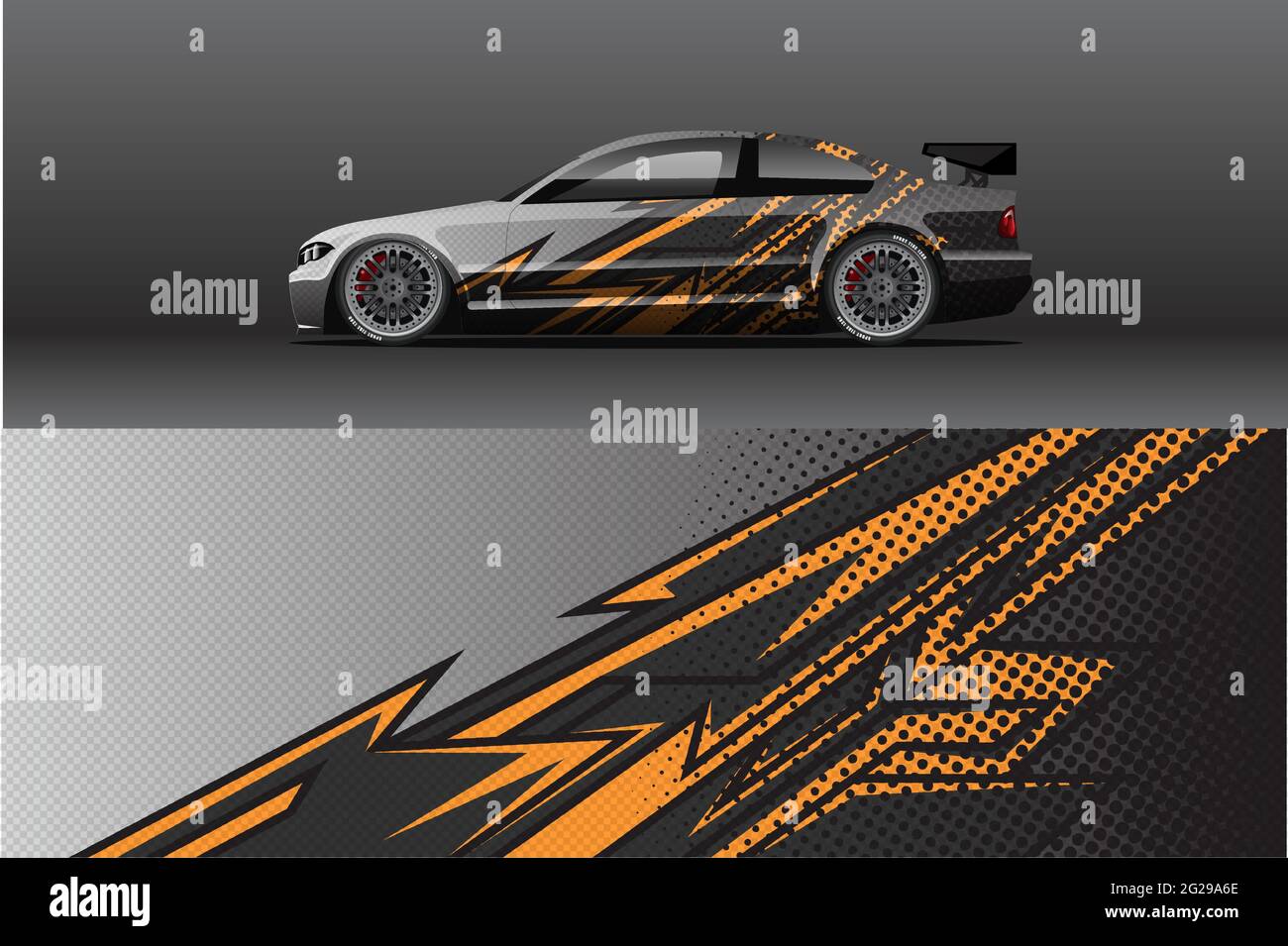 Racing stripes vector vectors Cut Out Stock Images & Pictures - Alamy