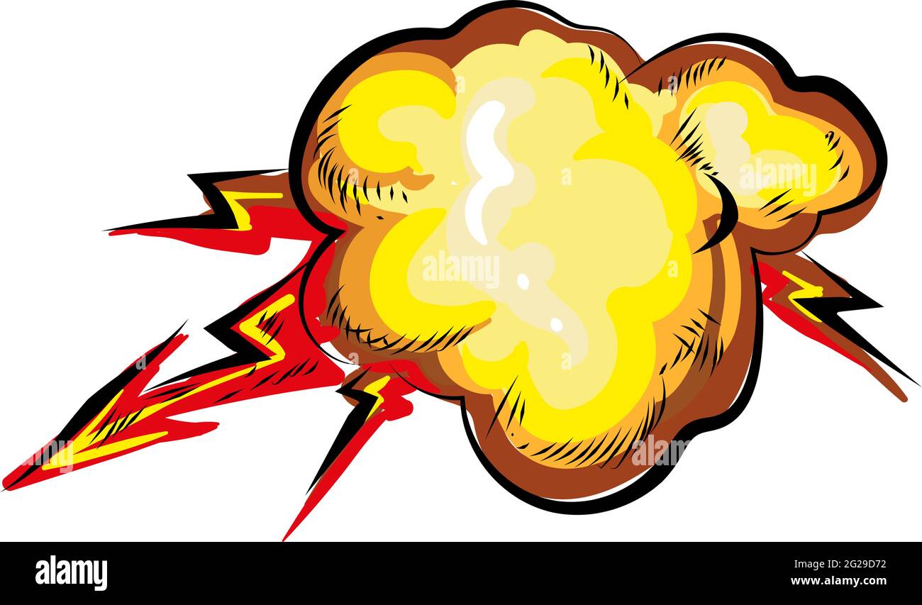 Popart explosion hi-res stock photography and images - Alamy