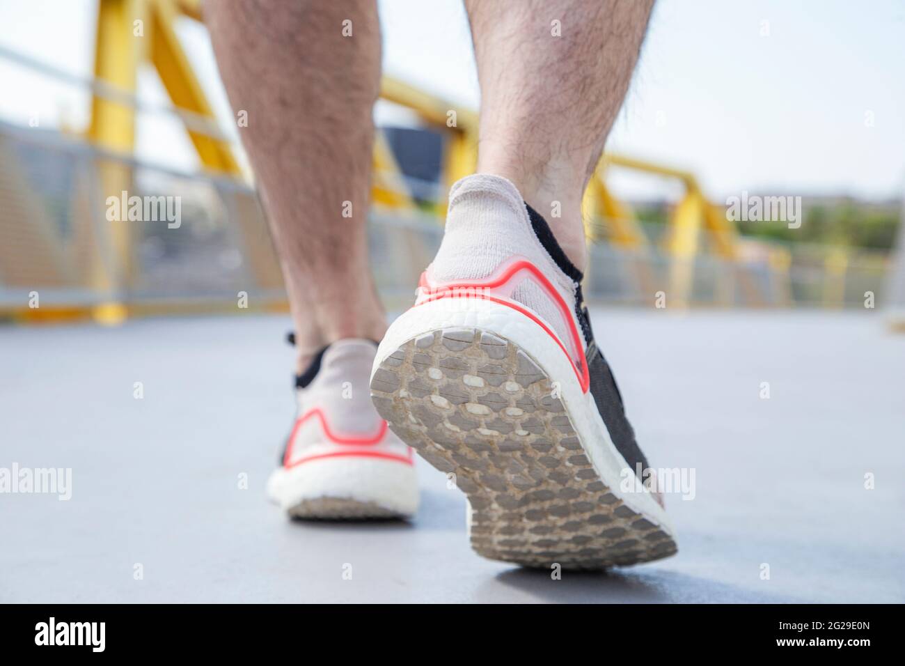 Running outdoors close up hi-res stock photography and images - Alamy