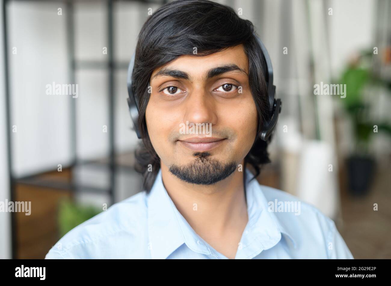 Close up male customer service representative hi-res stock photography ...