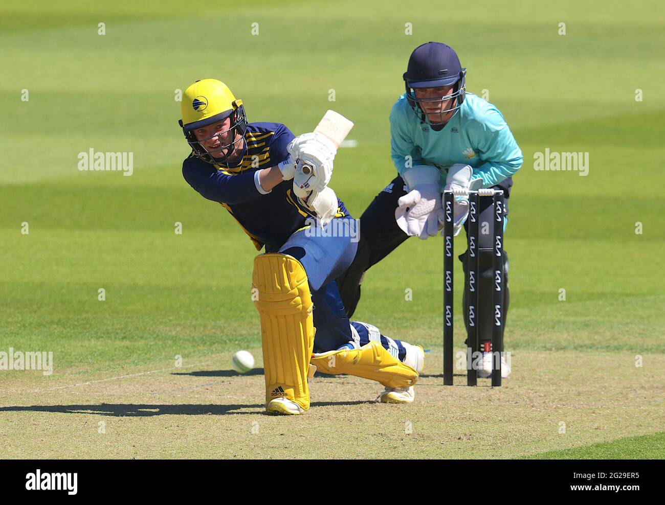 Hampshire County Cricket Team Group High Resolution Stock Photography ...