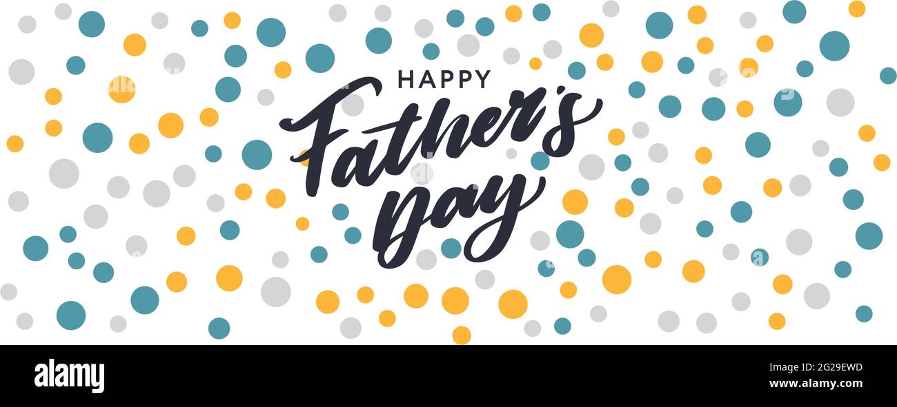 Happy father's day. Lettering. Banner Sale Brush text pattern Stock ...