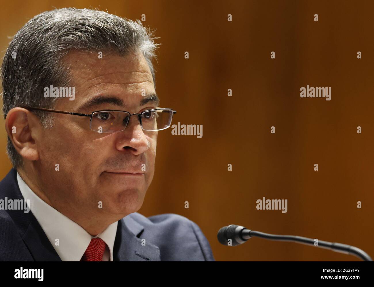 Xavier becerra health human services hi-res stock photography and ...