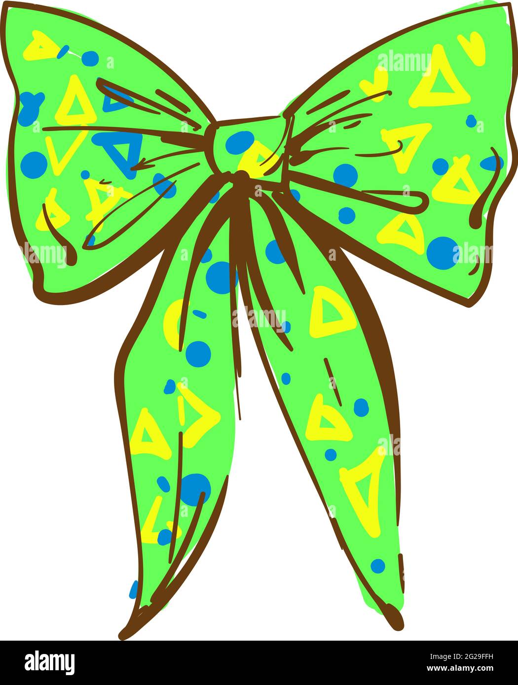 Bow cartoon vector, cute ribbon bowtie flat icon Stock Vector Image ...