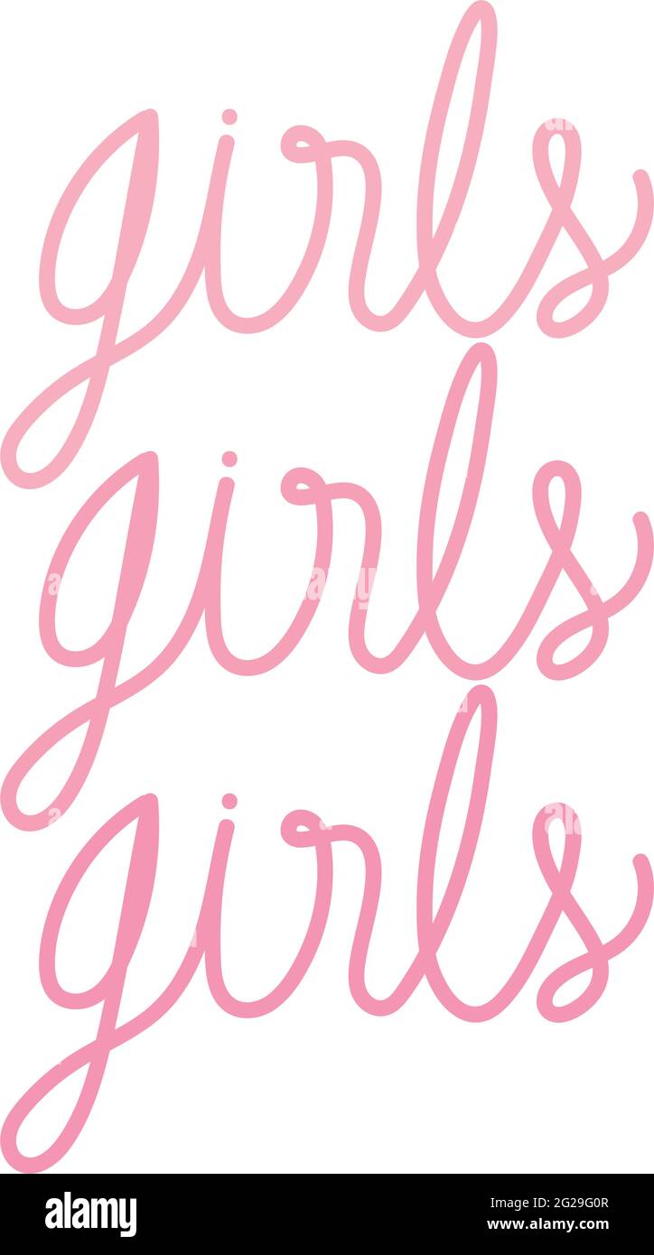 Girl's hand and text message Stock Vector Images - Alamy