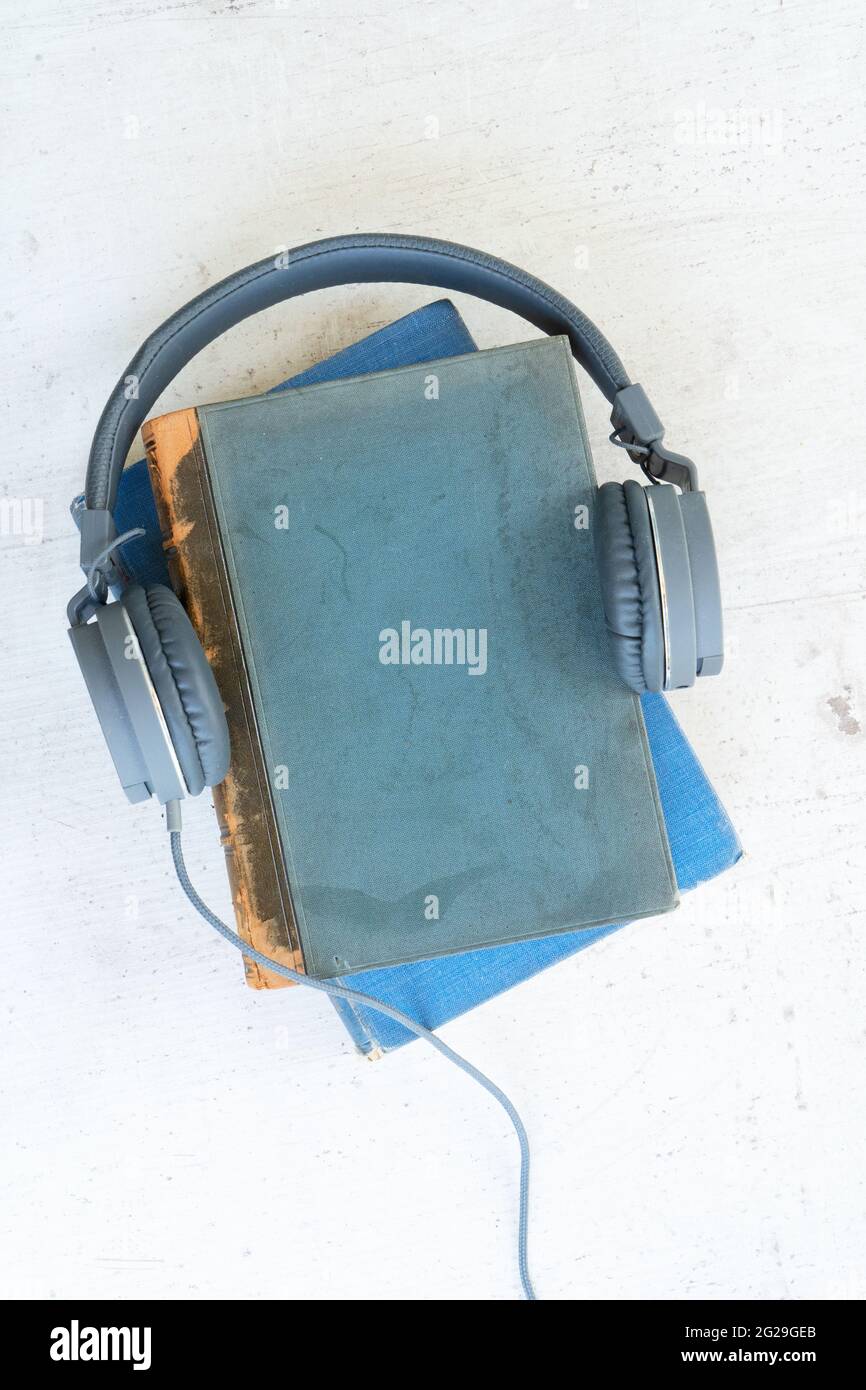 Audio book concept Stock Photo - Alamy