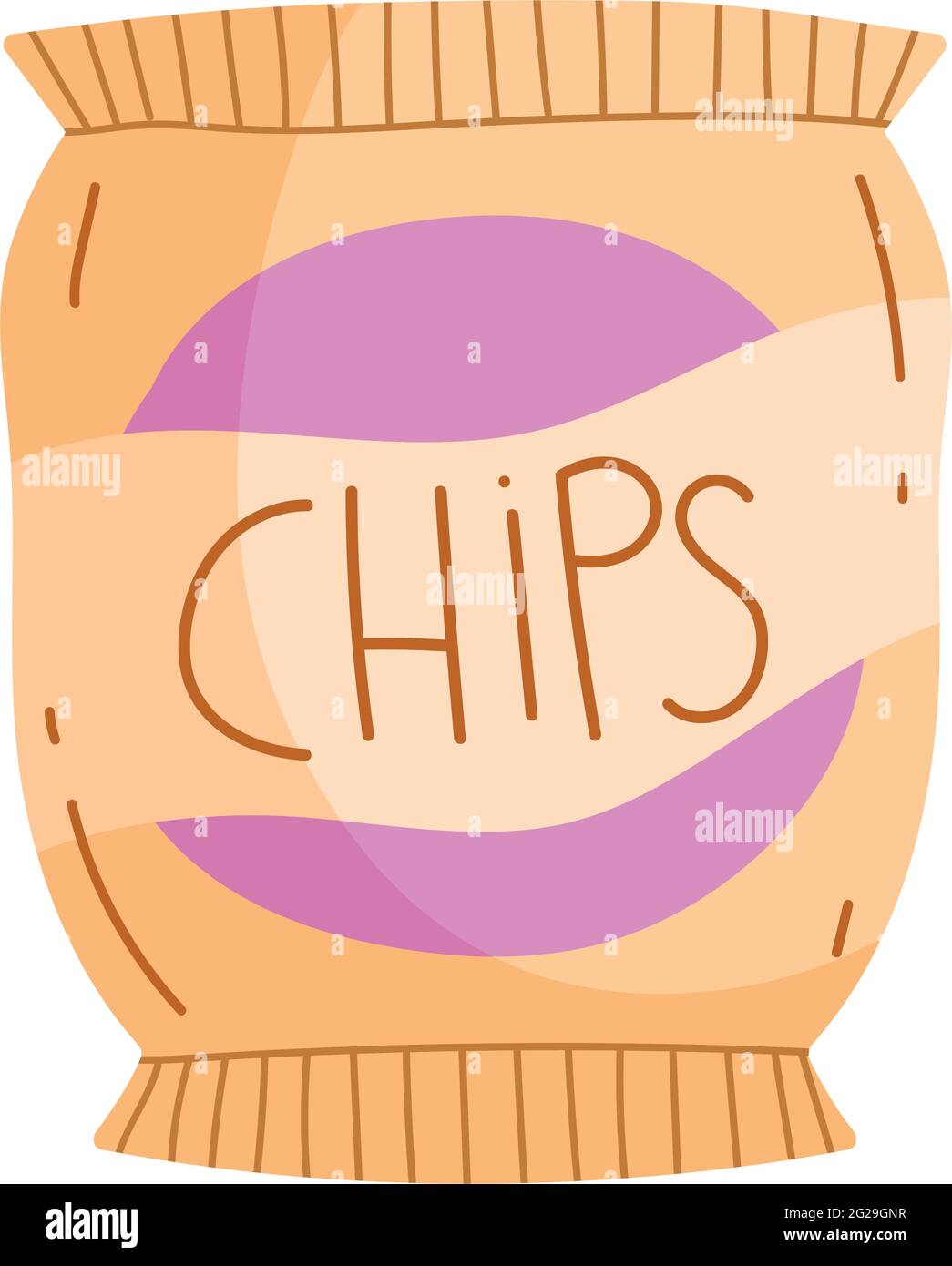 Packet of crisps Stock Vector Images - Alamy