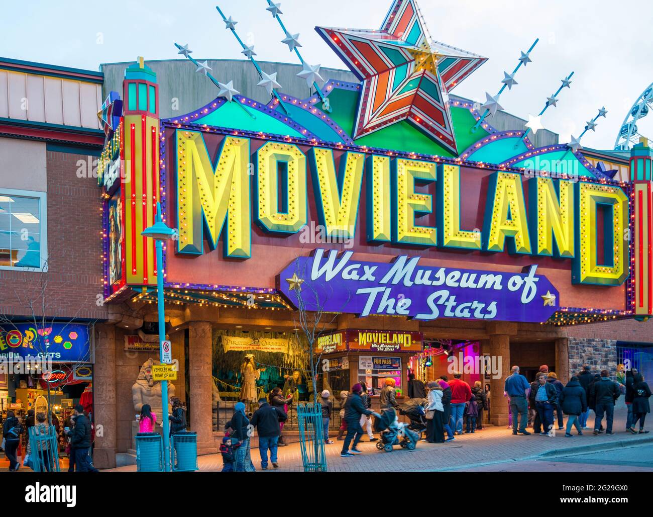 Movieland is the Wax Museum of the Stars in Niagara Falls city. The ...