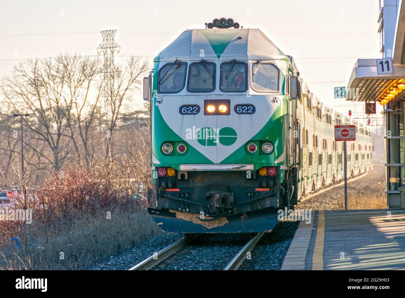 Go train logo hi-res stock photography and images - Alamy
