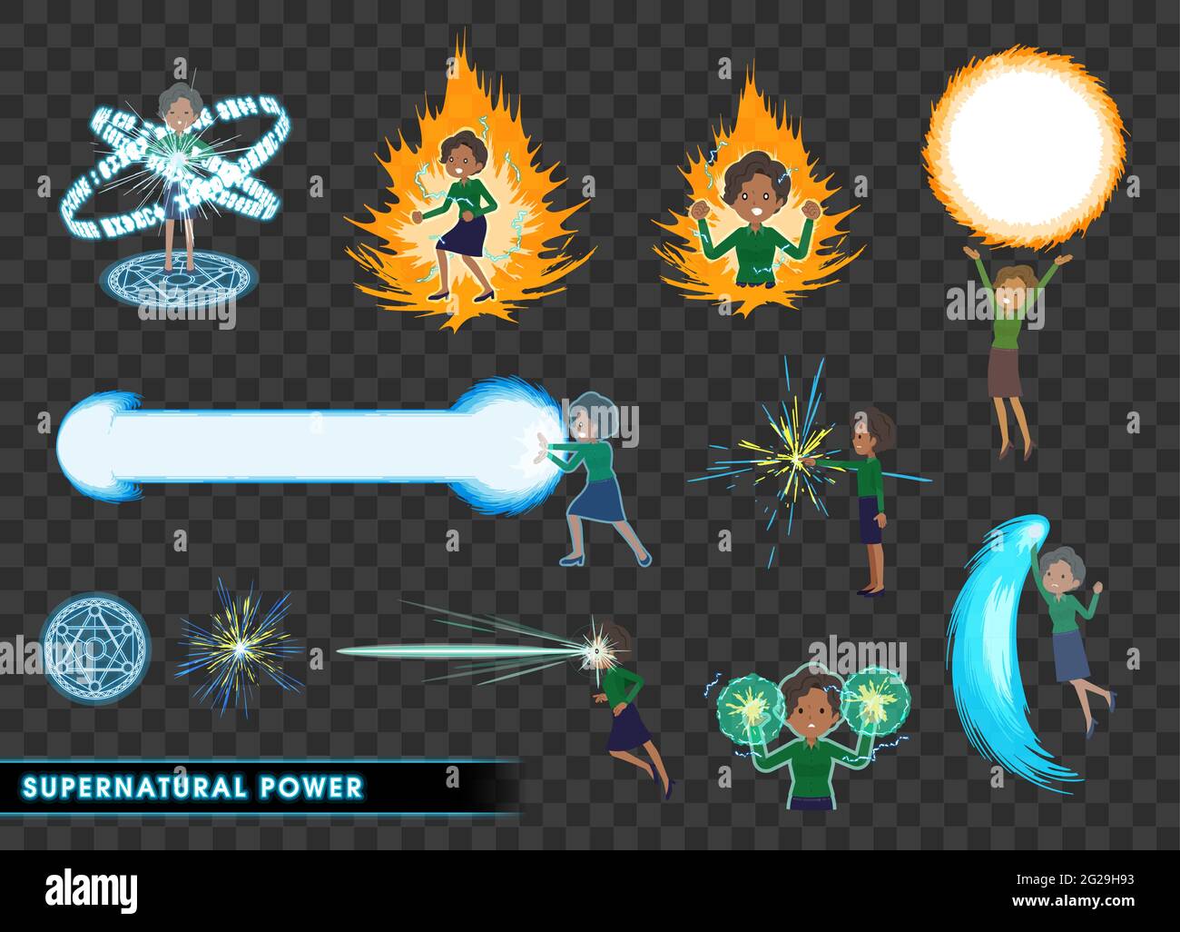 African powers Stock Vector Images - Alamy