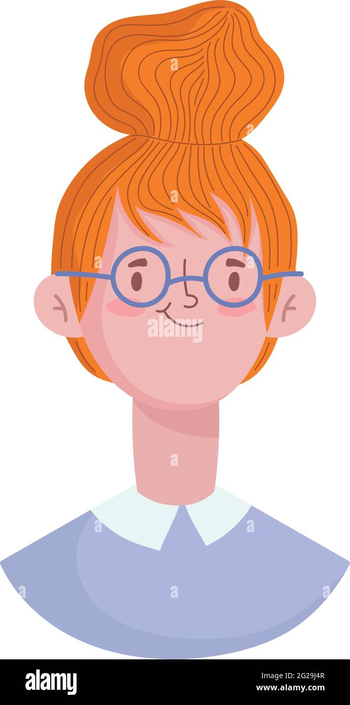 woman cartoon portrait Stock Vector Image & Art - Alamy