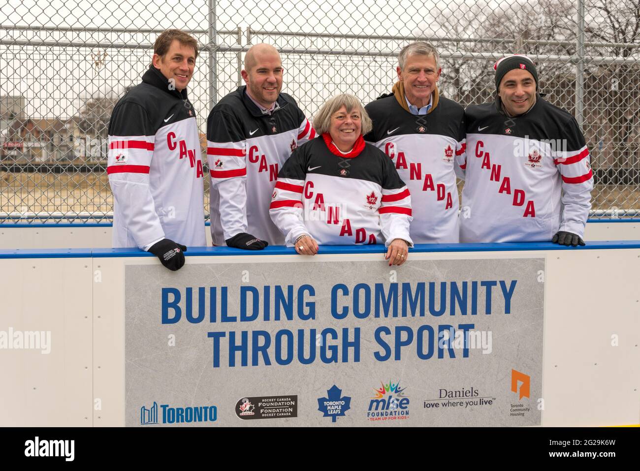 Pam McConnell Deputy Mayor of Toronto along with partners in the ...