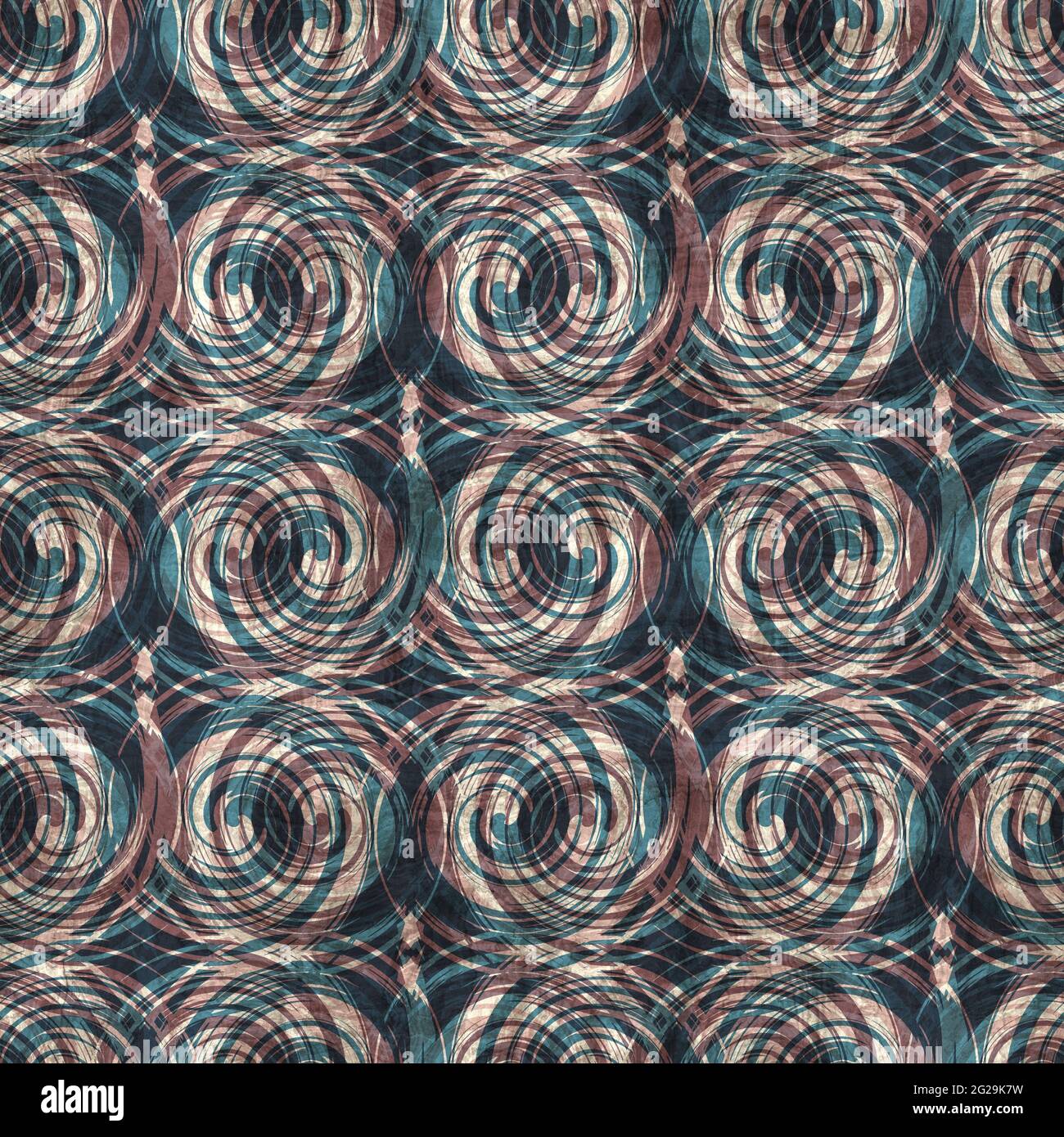 Seamless blue pink cream and navy surface pattern Stock Photo - Alamy