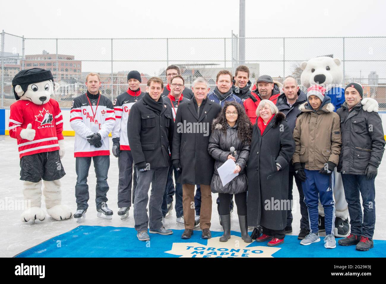 Pam McConnell Deputy Mayor of Toronto along with partners in the ...