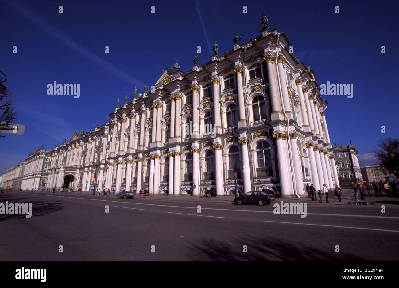Winter Palace, The Hermitage Museum complex, Palace Embankment, Saint ...
