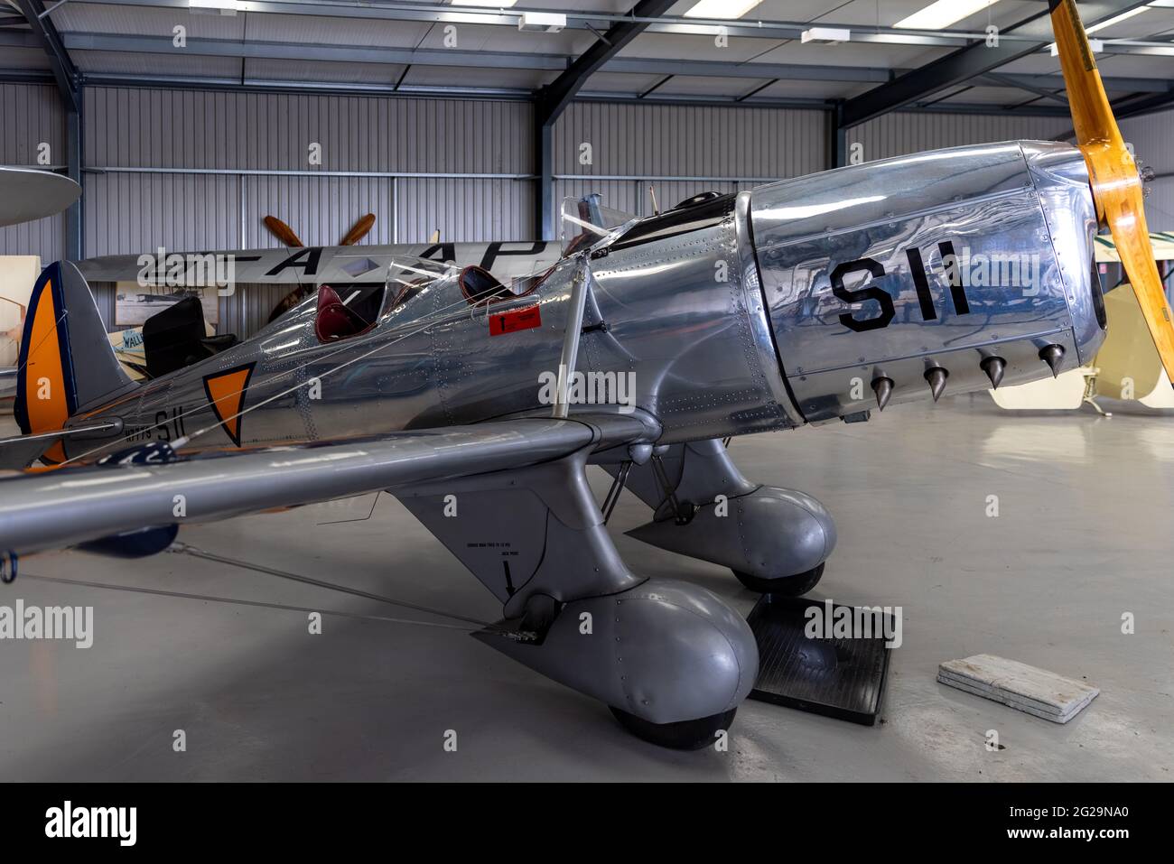 Ryan STM-2 (N7779) on static display at Shuttleworth Stock Photo - Alamy