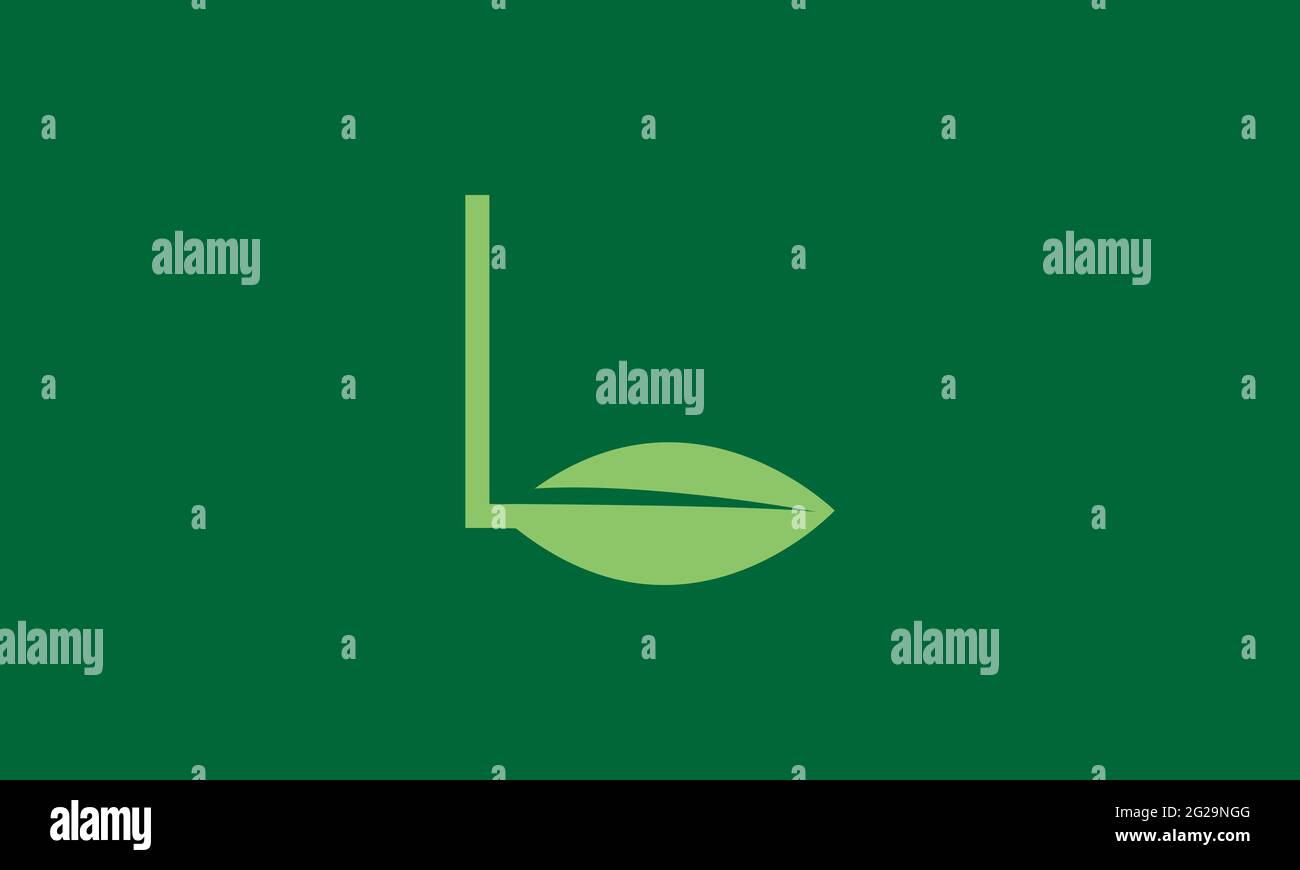 letter L for leaf logo vector icon illustration design Stock Vector ...