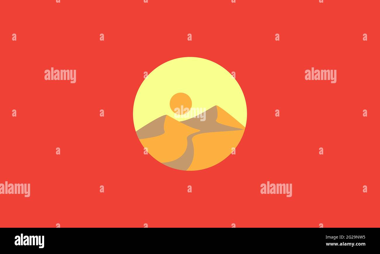 Arabian Mountains Stock Vector Images - Alamy