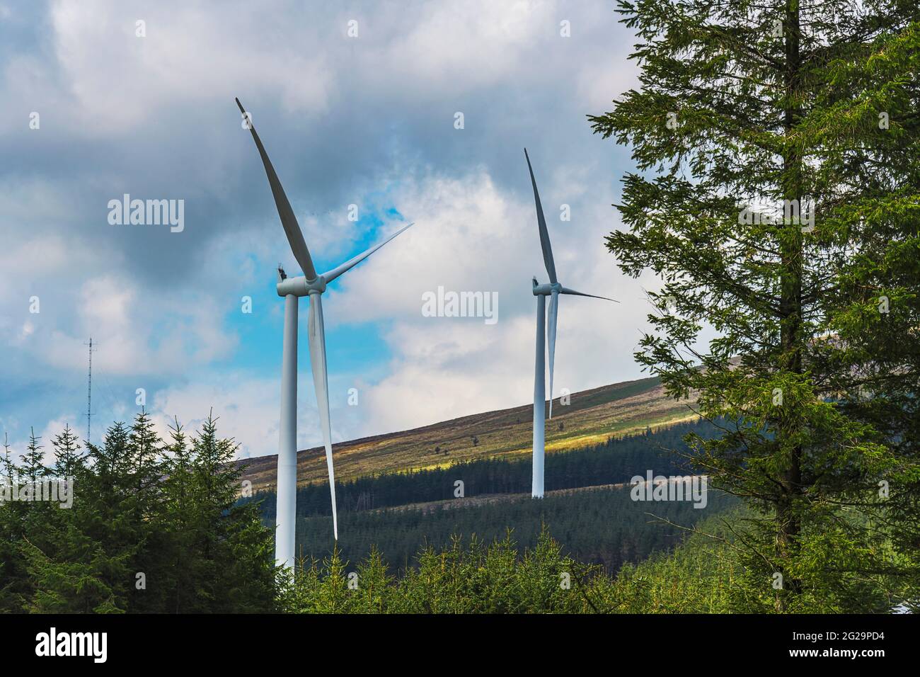 Wind turbine turbines ireland hi-res stock photography and images - Alamy
