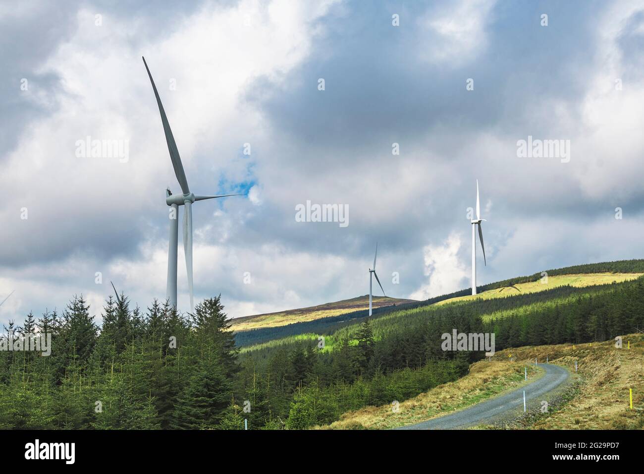 Wind turbine turbines ireland hi-res stock photography and images - Alamy