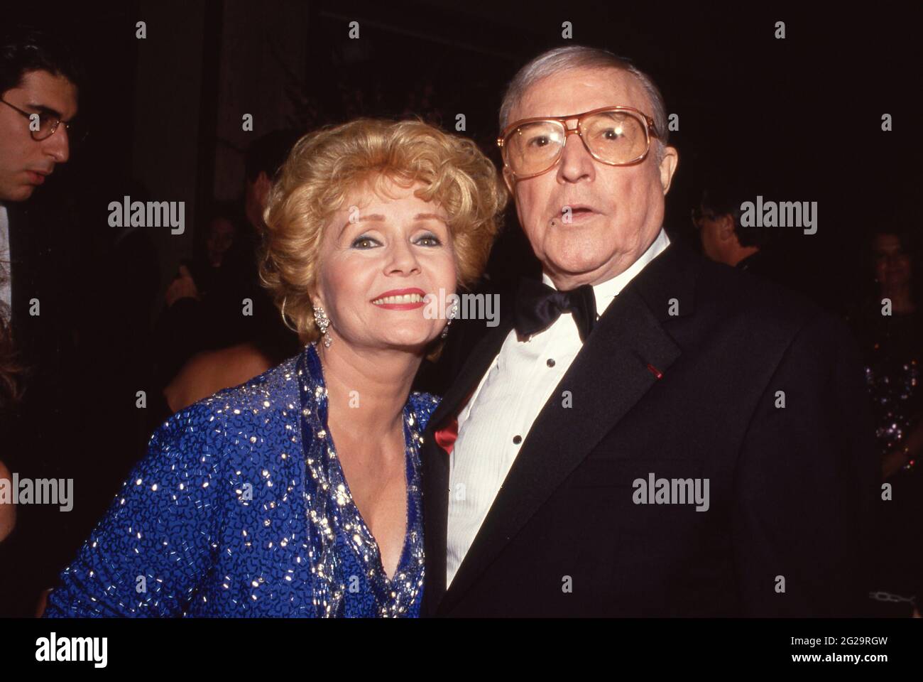 Debbie Reynolds and Gene Kelly October 1990. Credit: Ralph Dominguez ...