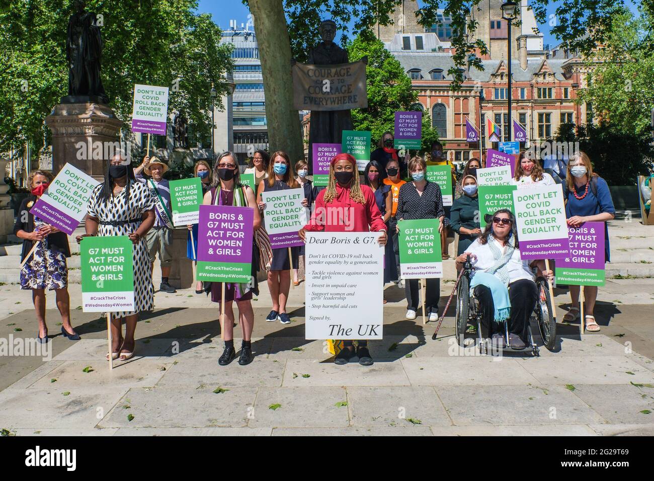 Women's Rights Protest London 2021 High Resolution Stock Photography ...