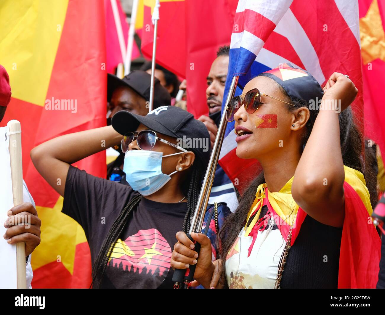 Tigrayans overseas hi-res stock photography and images - Alamy