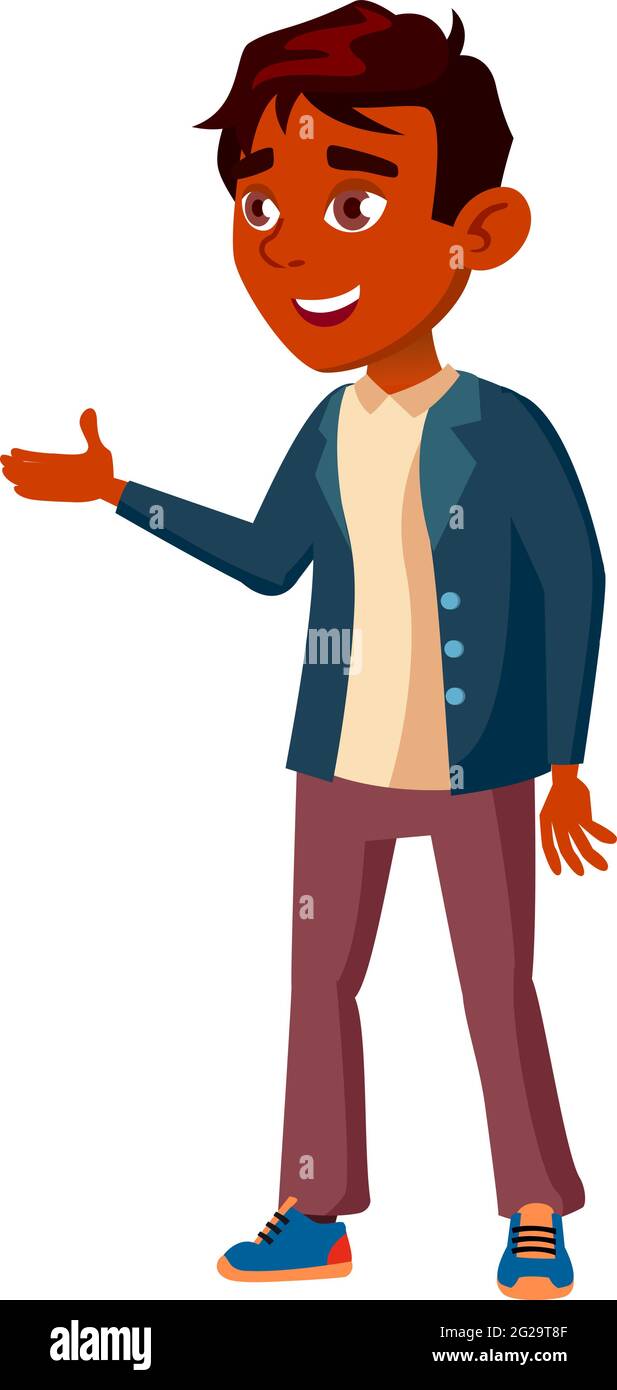 happiness boy speaking cartoon vector Stock Vector Image & Art - Alamy