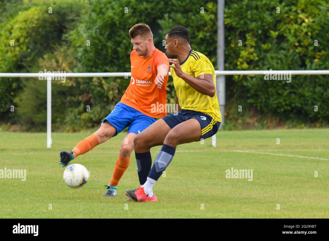 Wellington, Herefordshire, UK. 15th August 2020. Pre Season Friendly ...