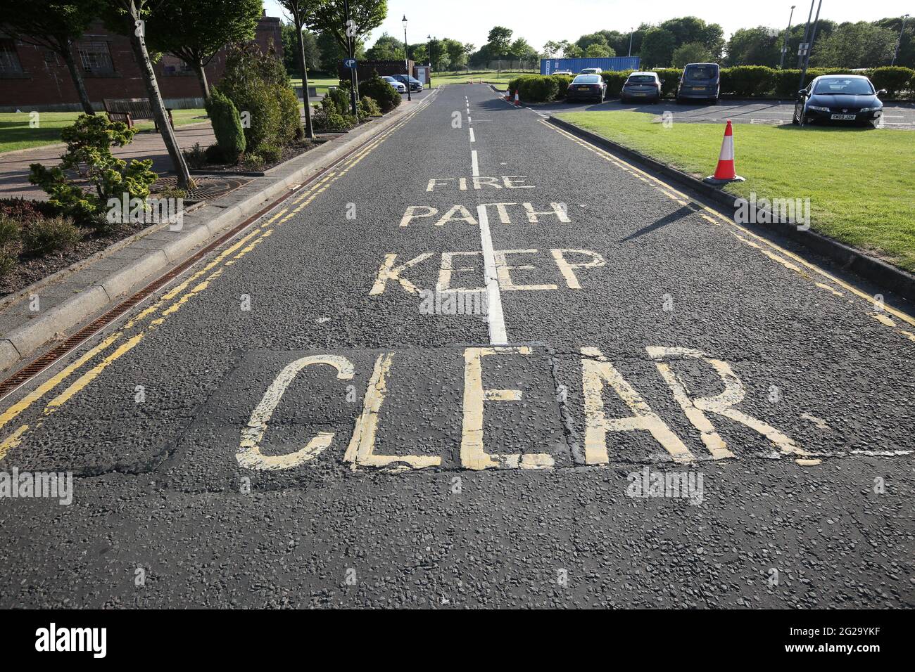 Fire engine accessibilty hi-res stock photography and images - Alamy