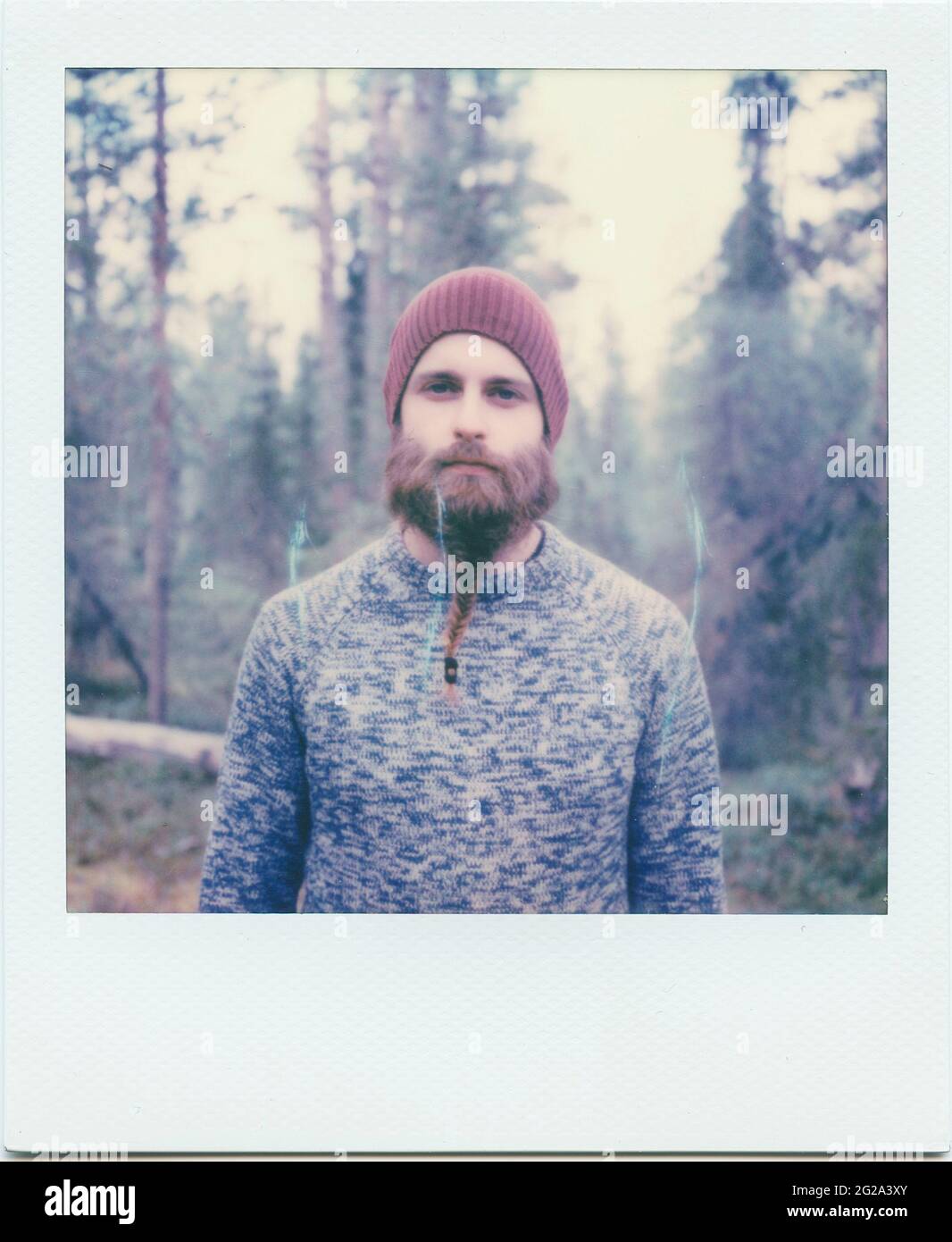 Wooden dining table with chairs and settee bench placed in modern ...