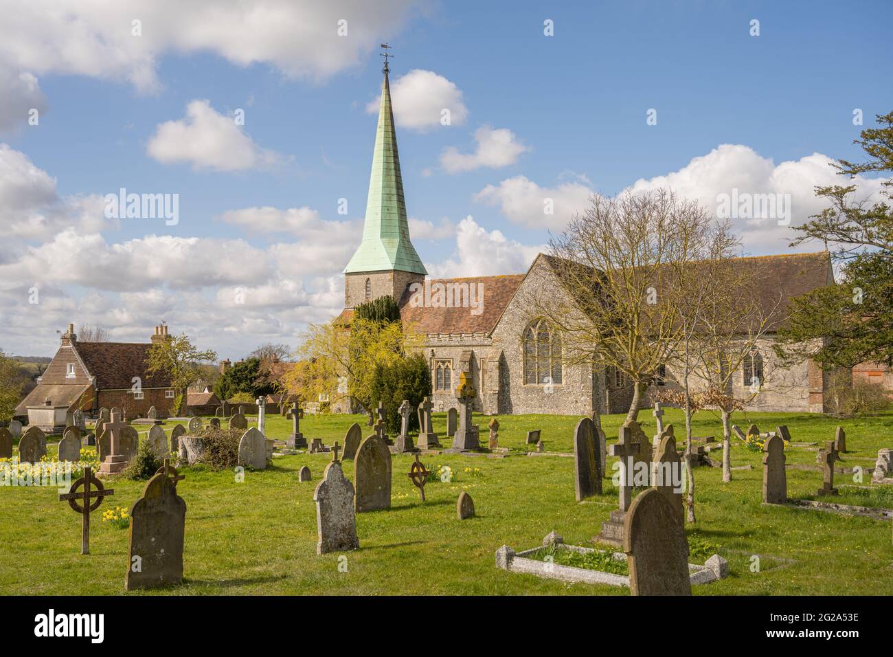 St john the baptist church hi-res stock photography and images - Alamy