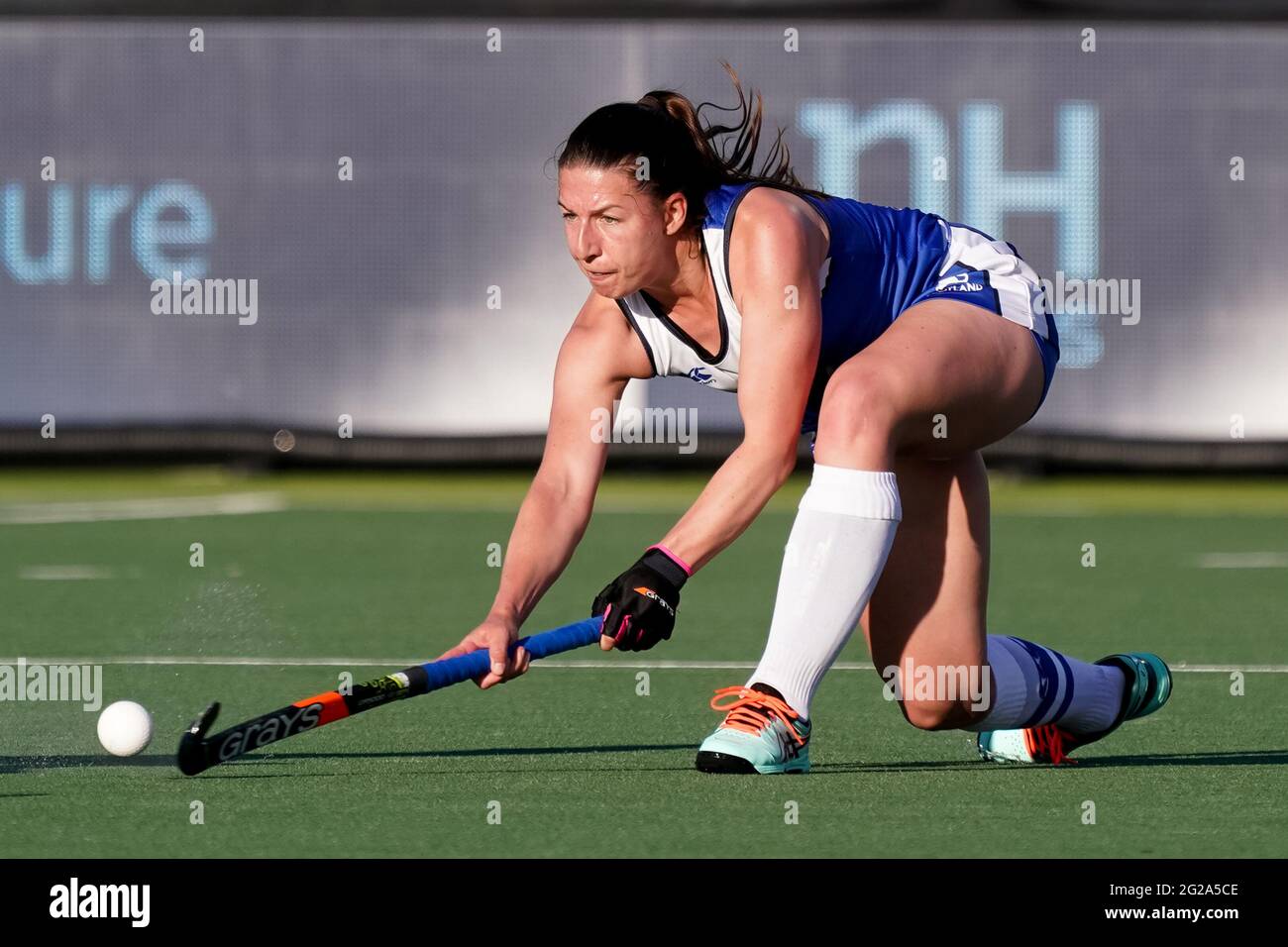 AMSTELVEEN, NETHERLANDS - JUNE 9: Becky Ward of Scotland during the ...