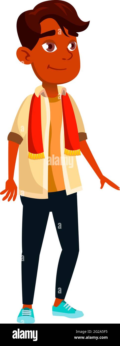 smiling boy teen soccer fan cartoon vector Stock Vector Image & Art - Alamy