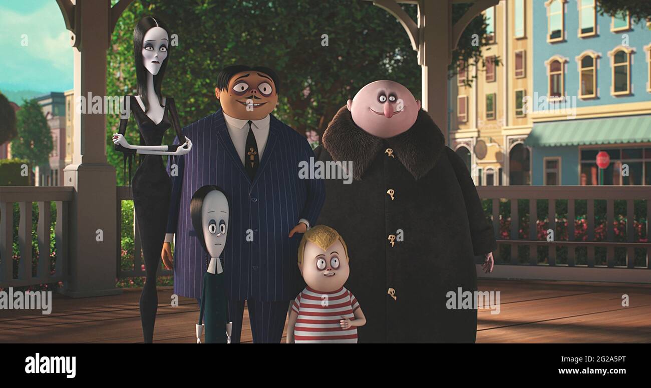 USA. A scene from the ©United Artists Releasing new movie: The Addams ...