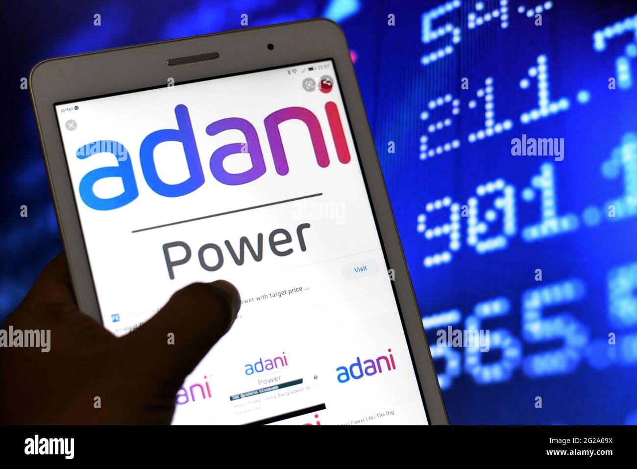 Adani power hi-res stock photography and images - Alamy