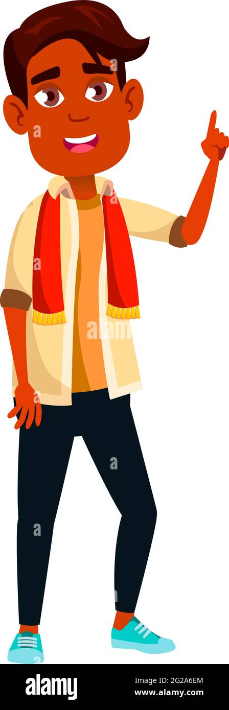 joyful boy talk funny story cartoon vector Stock Vector Image & Art - Alamy