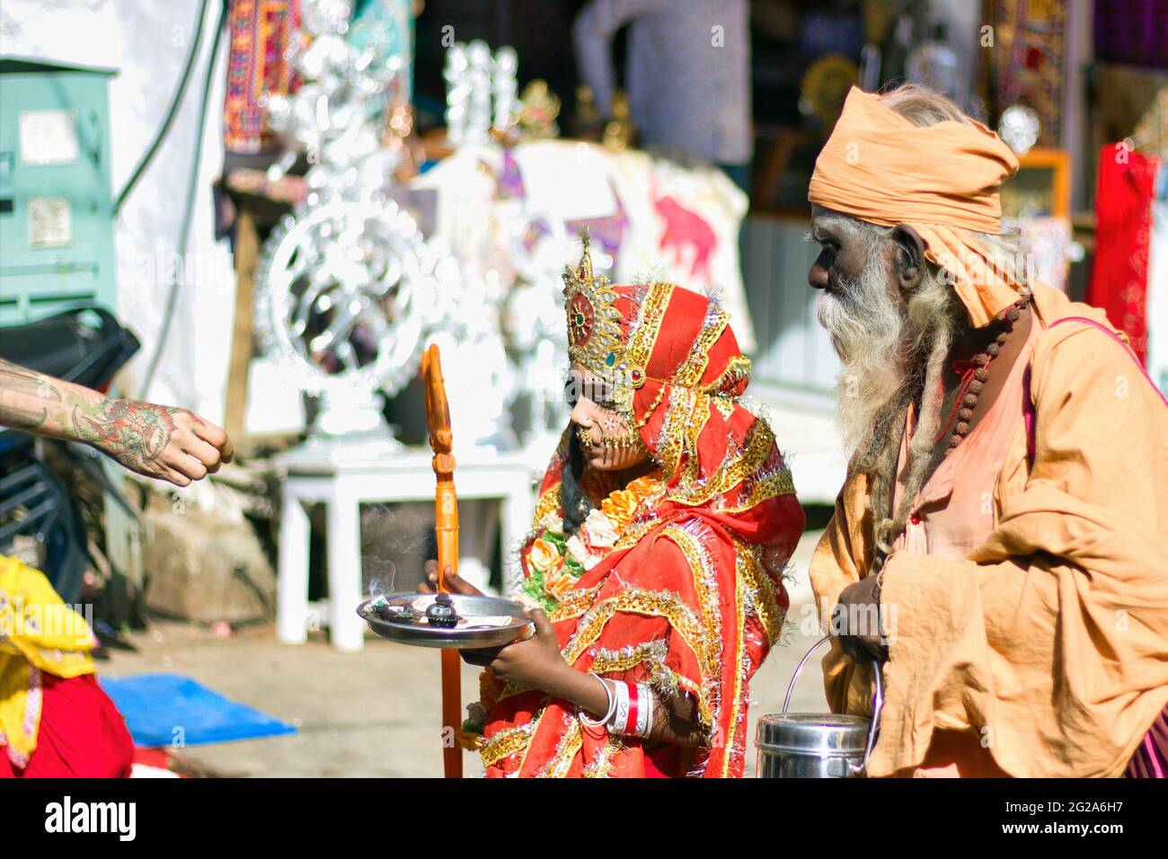Trishul belief hi-res stock photography and images - Alamy