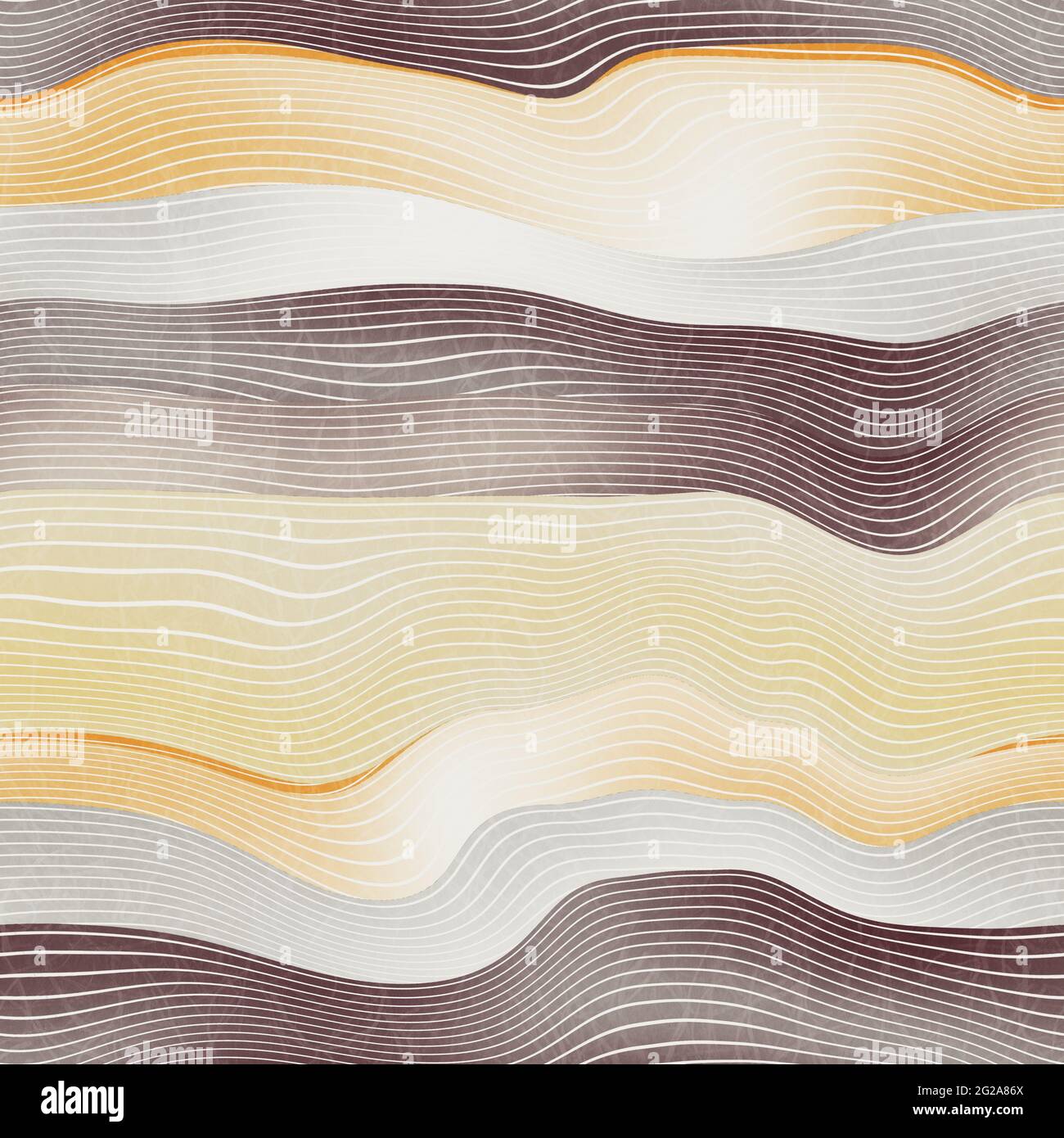 Seamless natural landscape hill pattern for print Stock Photo - Alamy