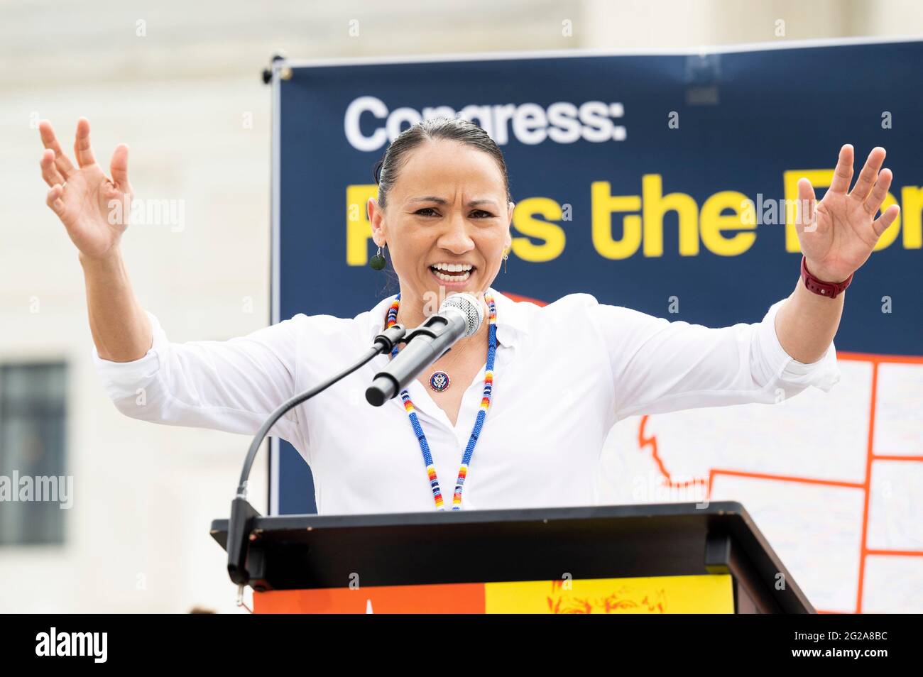 Representative sharice davids hi-res stock photography and images - Alamy