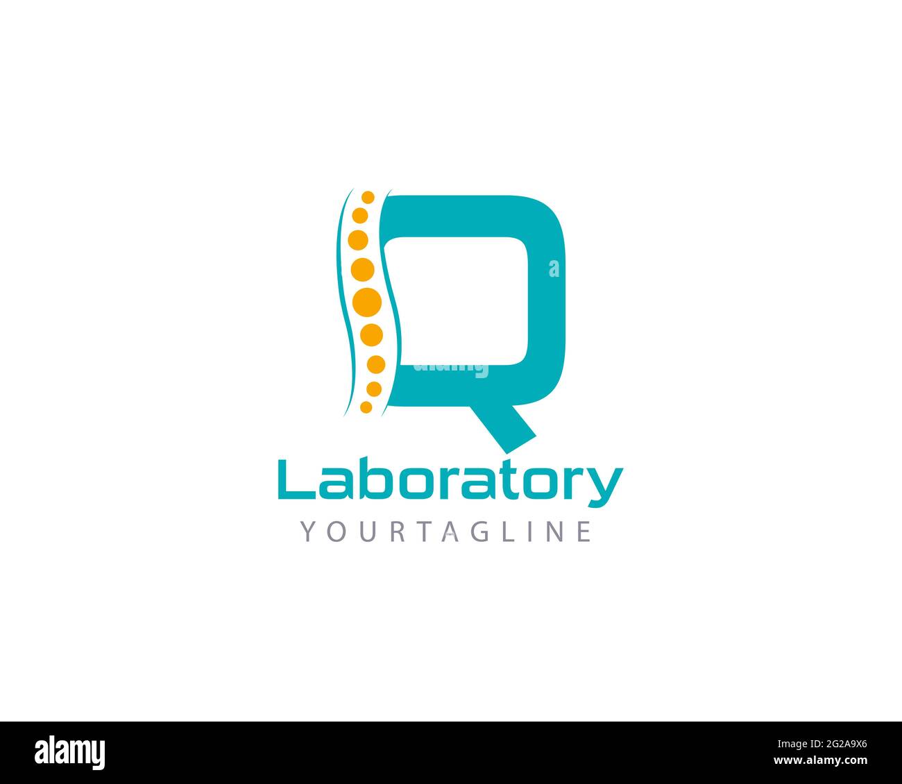 Letter Q Lab Logo Template Design Vector , This design suitable for ...