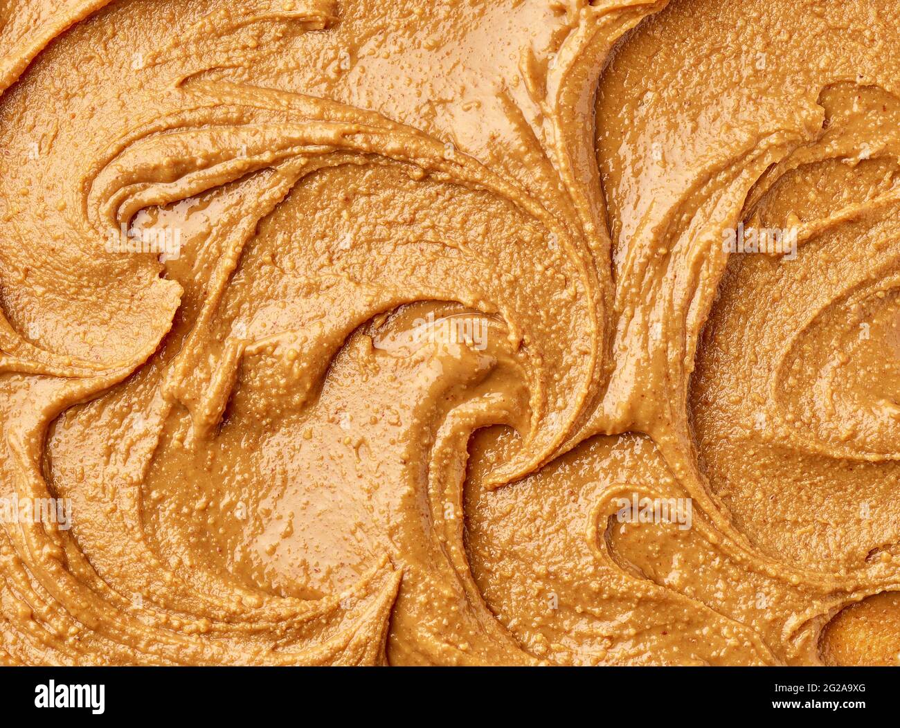 peanut butter texture, top view Stock Photo - Alamy