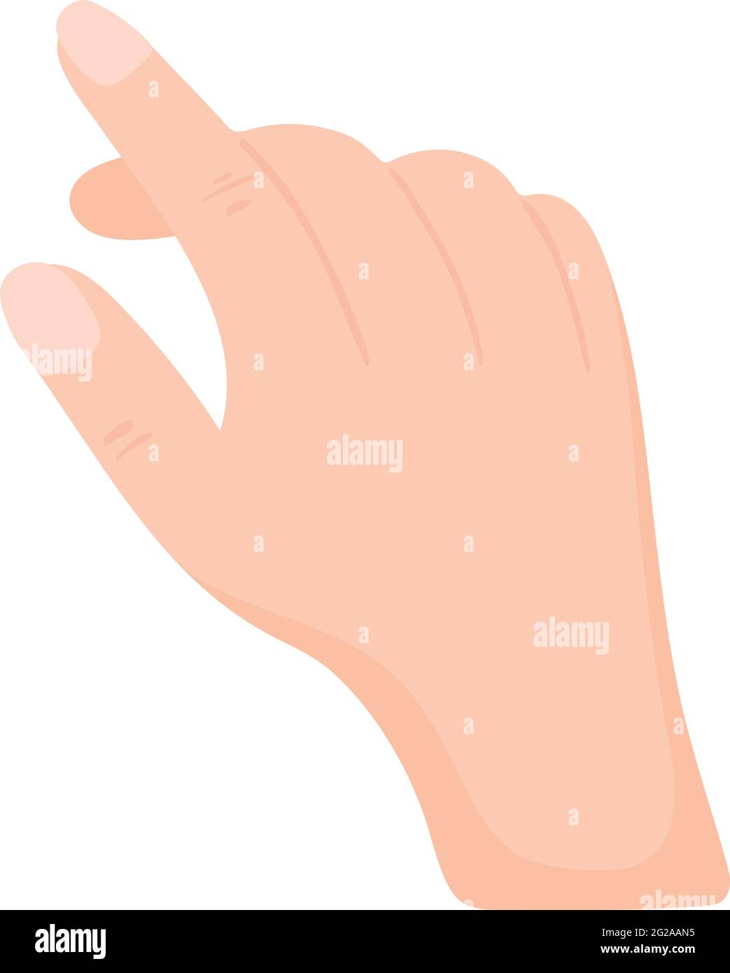 hand click gesture Stock Vector Image & Art - Alamy