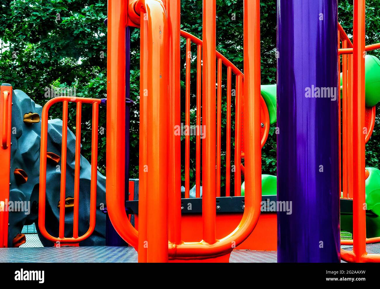 Colorful lines and shapes in a children’s playground Stock Photo - Alamy