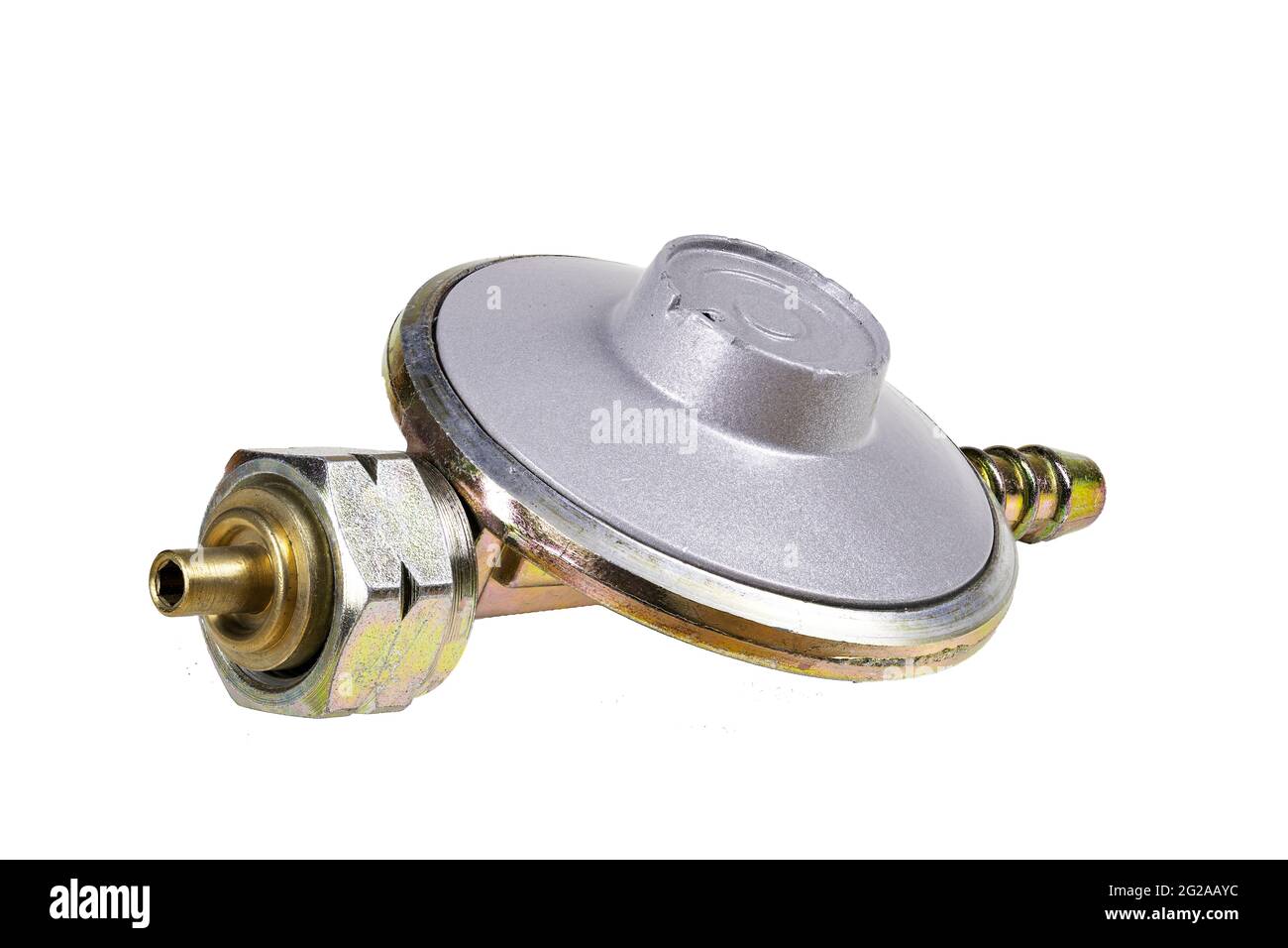 Metal reducer for propane-butane gas cylinders. Accessories used in ...