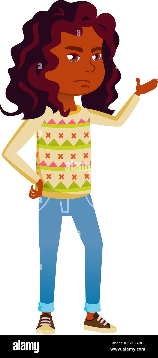 Angry Black Woman Cartoon