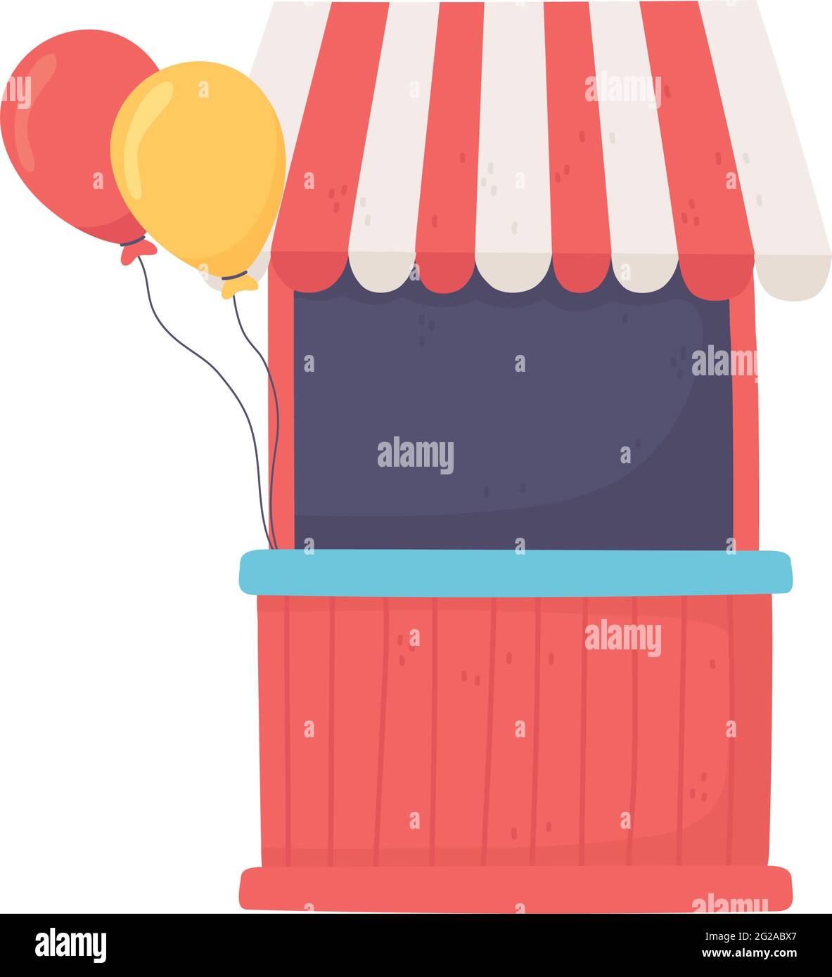 circus booth balloons Stock Vector Image & Art - Alamy