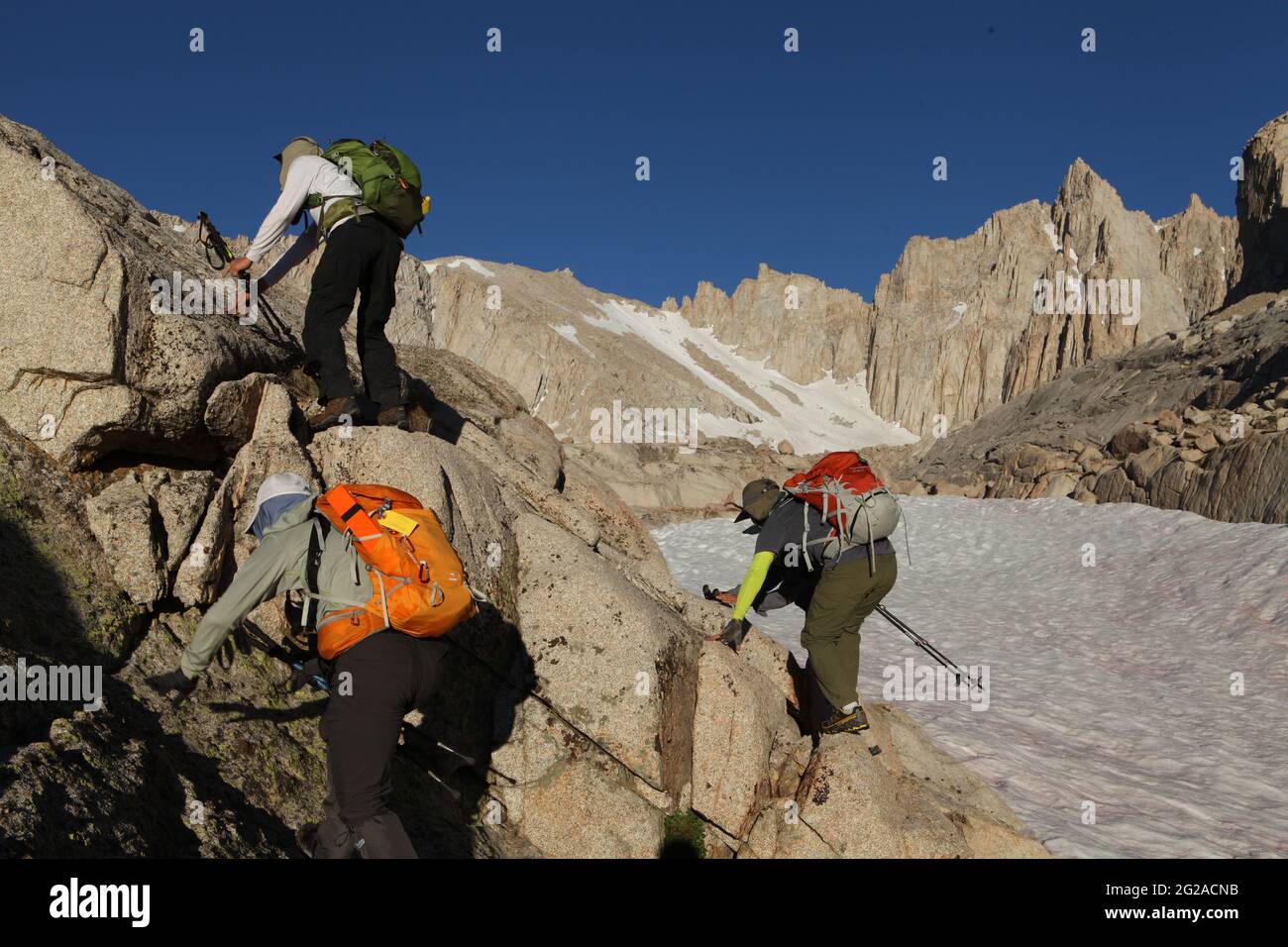 Mount whitney climb hi-res stock photography and images - Alamy